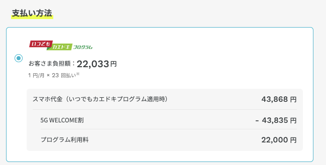 ahamo(アハモ)のいつでもカエドキプログラム利用料とは？ | 通信クリエーション